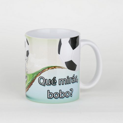 Qué mirás, bobo? feliratú focis bögre 3dl - ajandek-otletek. Qué mirás, bobo? feliratú focis bögre 3dl - ajandek-otletek.